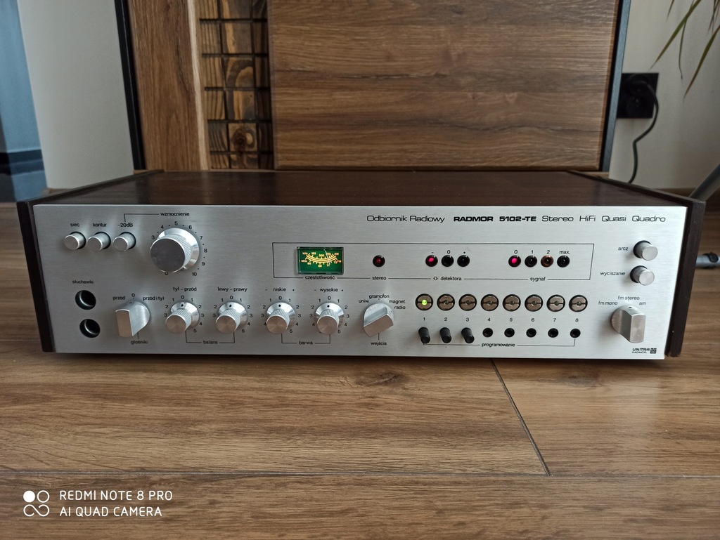 Radmor 5102 TE Srebrny Idealny STAN OKAZJA UNITRA! - 11093824922 ...