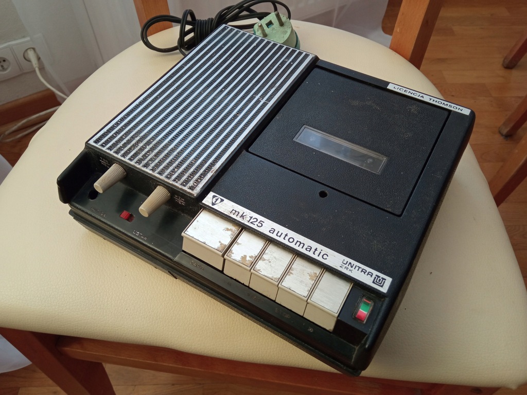 Magnetofon UNITRA mk 125 licencja Thompson - 14191210469 - oficjalne ...