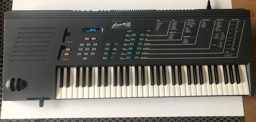 Sampler E-MU Systems Emu Emax 1 klawisz SSM jak SP12 SP1200 ...