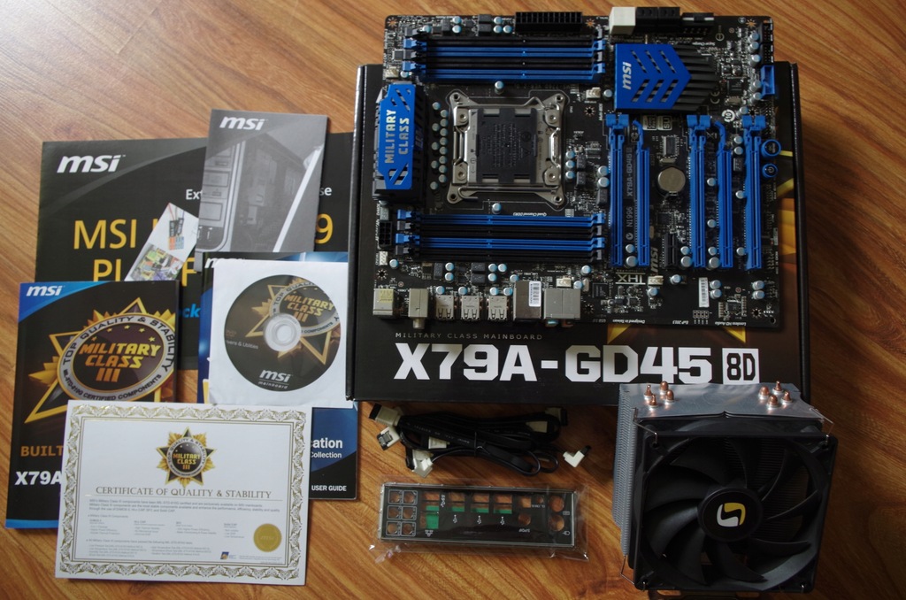 Płyta główna MSI X79A-GD45 (8D) Intel X79 LGA 2011 - 8471035682 ...