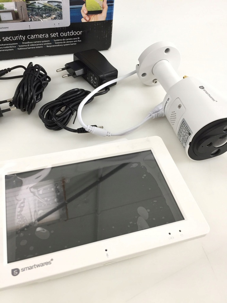 Zestaw bezprzewodowej kamery monitoringu Smartwar - 12367696958 ...