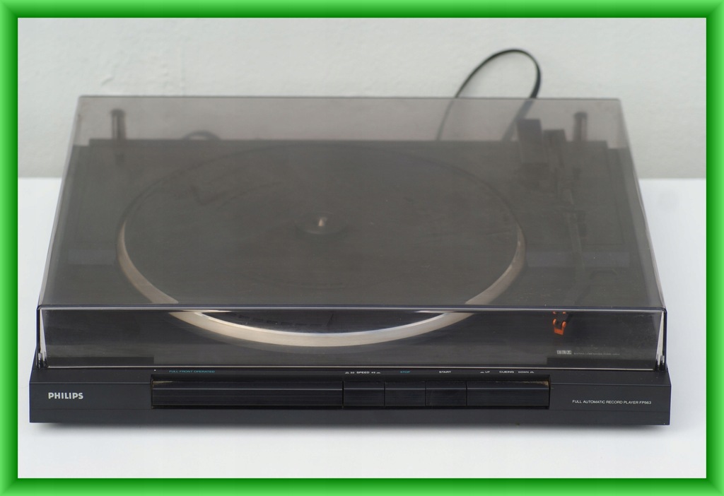 gramofon PHILIPS FP563 / FP 563 / Full Automatic / unikat 1986 r. - 14664557953 - oficjalne ...