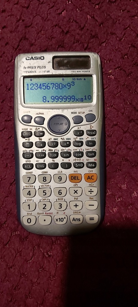 Kalkulator naukowy CASIO FX-991ES plus - 11788771540 - oficjalne ...