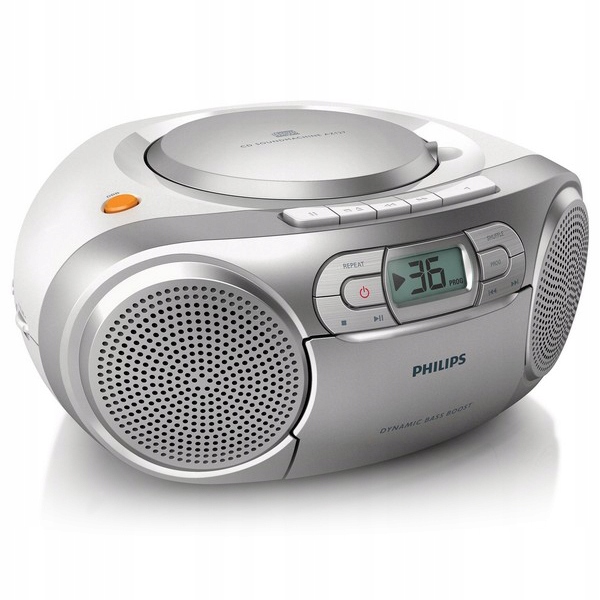 Philips AZ127 Radioodtwarzacz CD/RADIO/KASETA - 10967904516 - oficjalne ...