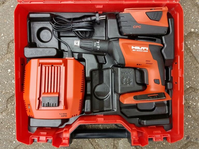 HILTI SD 5000-A22 + B22/5,2AH + C4/36-350 2020R - 10767963290 - oficjalne archiwum Allegro