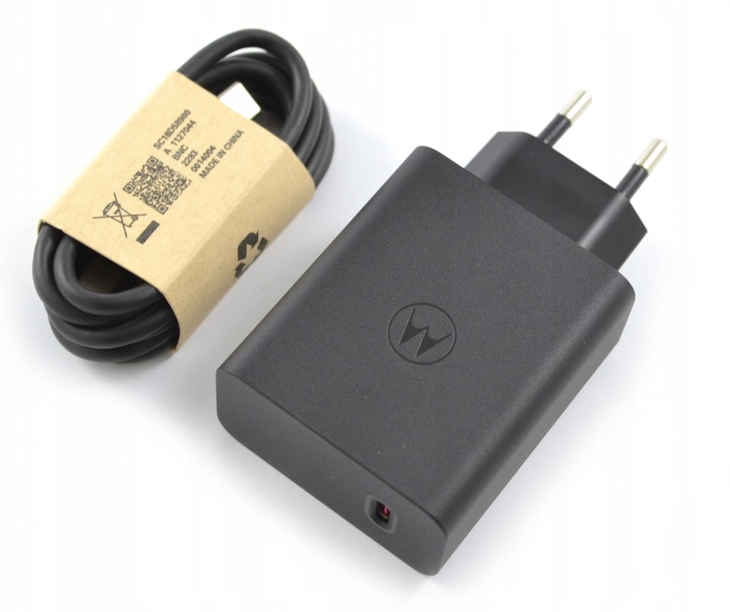 ORYGINALNA ŁADOWARKA ZASILACZ MOTOROLA EDGE 30 FUSION - 15162380218 - oficjalne archiwum Allegro