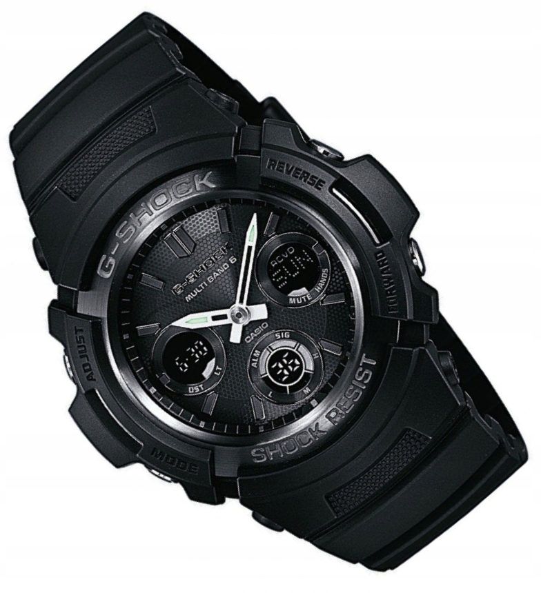 Zegarek Casio G-Shock z baterią solarną AWG-M100B - 10888164712 ...