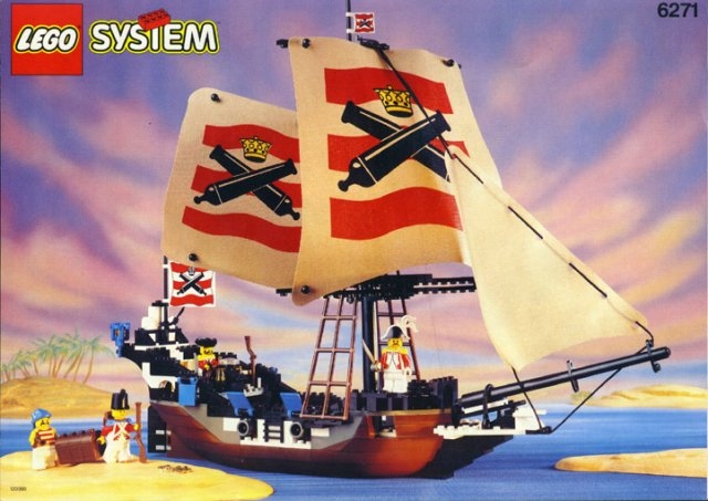Lego System Piraci 6271 Imperial Flagship - 10412348820 - oficjalne ...