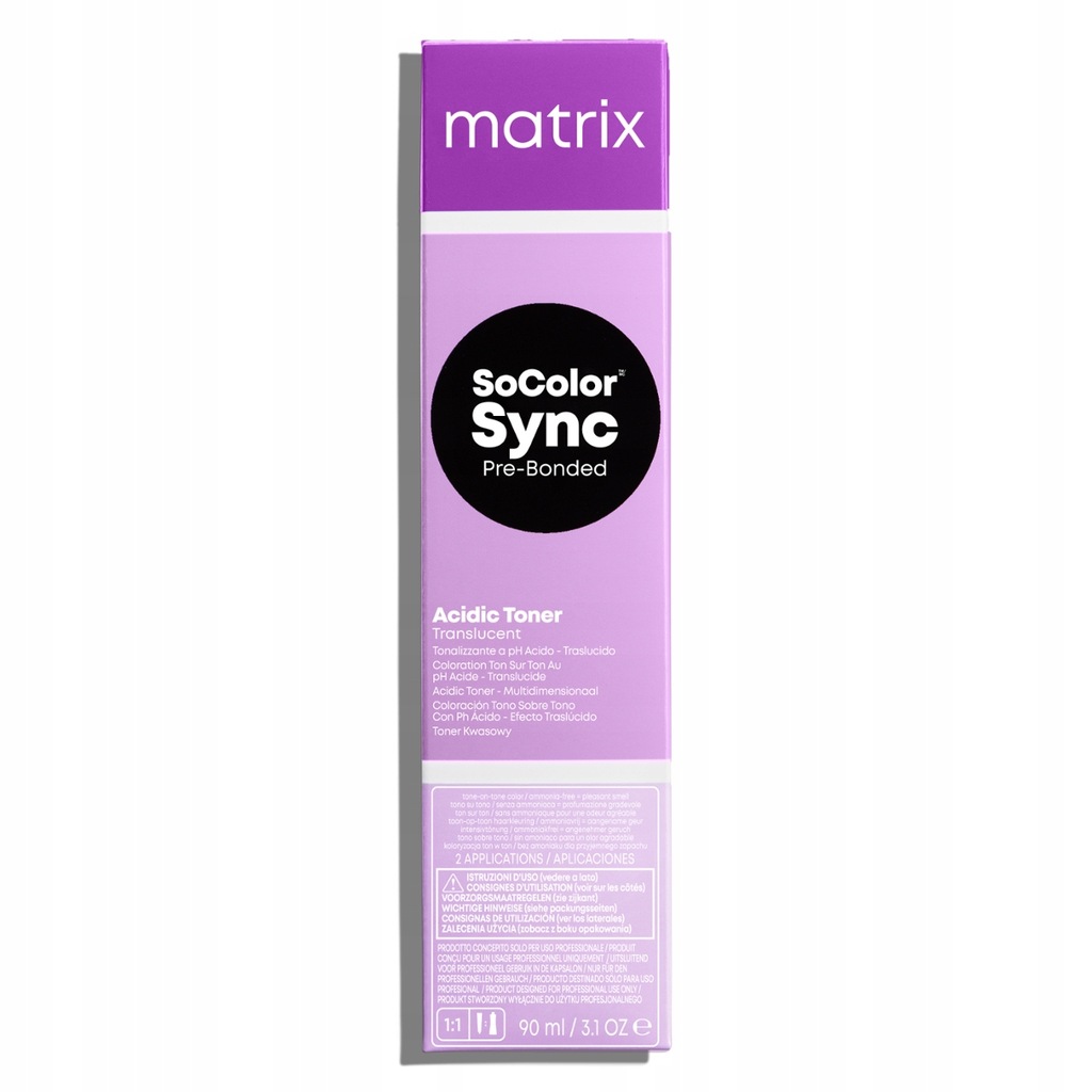 MATRIX SYNC Pre-Bonded farba 90ml| 8AA/SHEER STEEL - 12433056214 ...