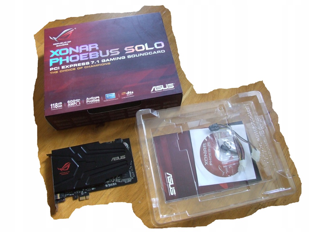 ASUS ROG Xonar Phoebus SOLO @ BOX @KOMPLET@ TOP #9 - 13633846315 ...