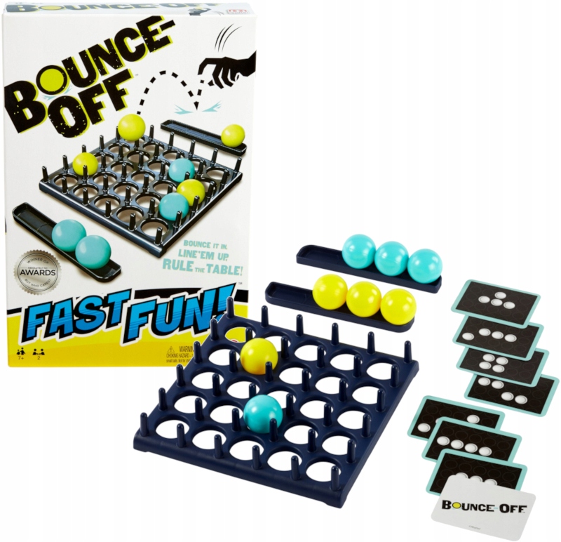 MATTEL FAST FUN GRA ZRĘCZNOŚCIOWA BOUNCE OFF - 11842206938 - oficjalne ...