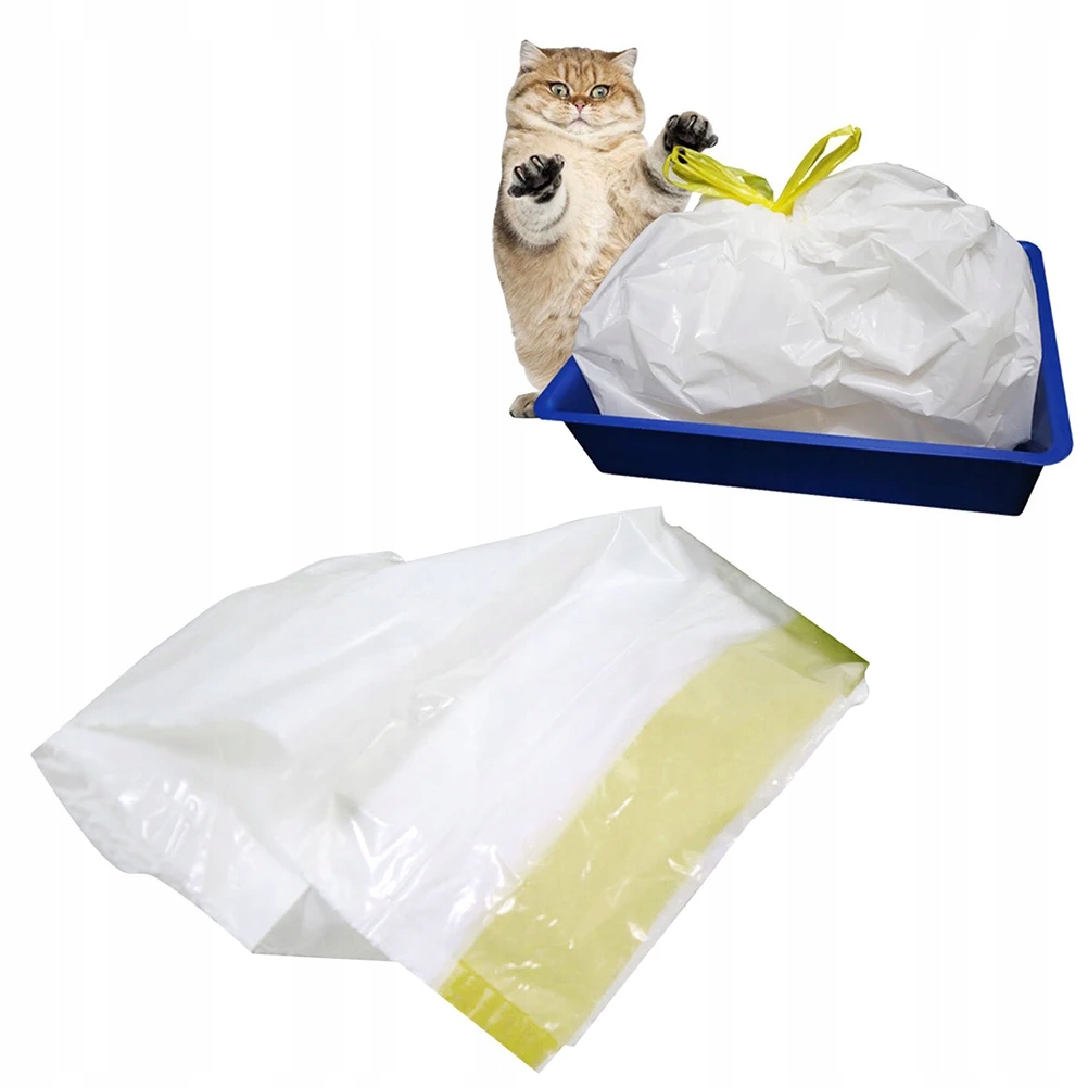 Jumbo Cat Litter Box Xl Big Cats Poo Bags 7 Pcs - 13660759650 ...