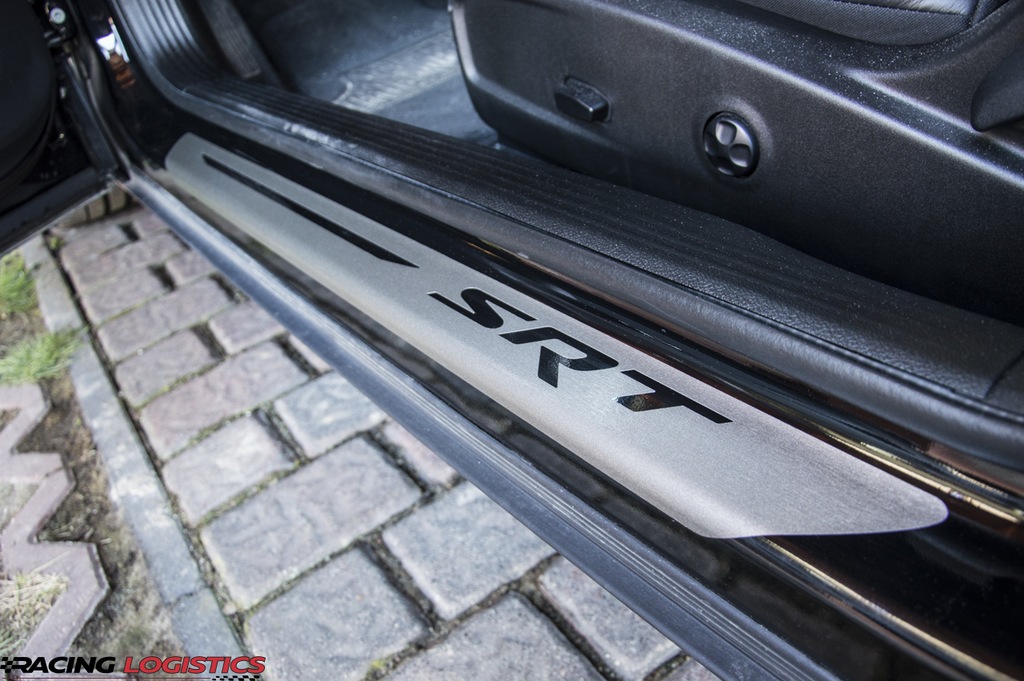 Nakładki na progi DODGE CHALLENGER SRT FOLIA ALU - 7145560778 ...