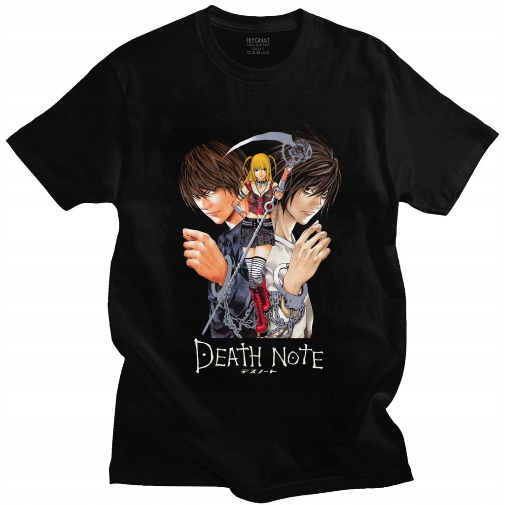 Anime Yagami Misa and Lawliet T-Shirt Death Note - 12012170680 ...