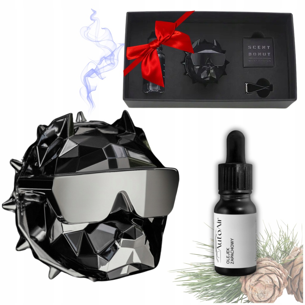 Dyfuzor Zapach Do Samochodu Pitbull Nawilżacz Aromatyzer + Olejek ...