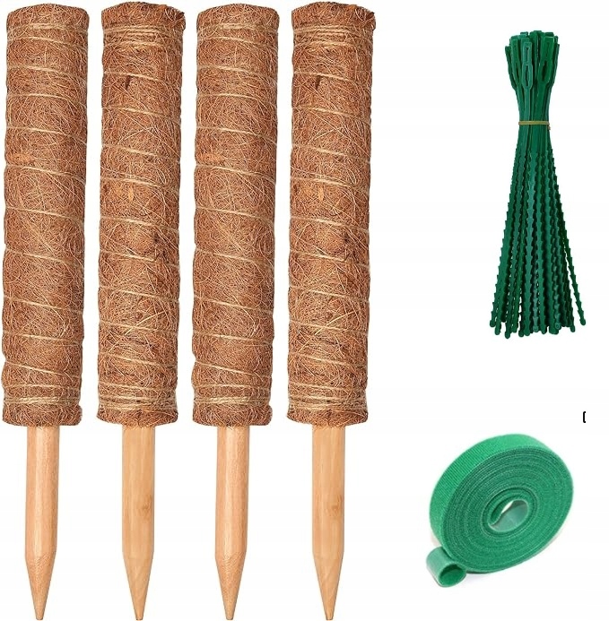 PODPORA PALIK KOKOSOWY kij do mchu DO PNĄCZY 4SZT - 15242055107 ...