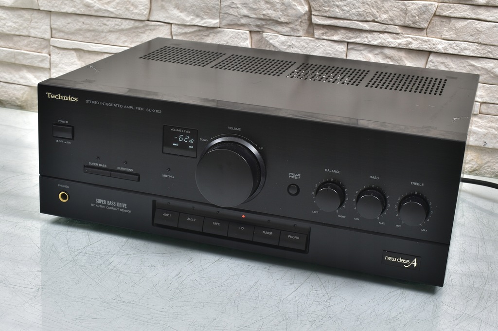 TECHNICS SU-X102 Japoński wzmacniacz stereo - 12603392650 - oficjalne ...