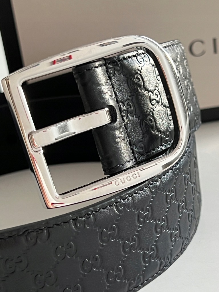 GUCCI - PASEK DAMSKI SKORA - ROZM 75 - 12953086009 - oficjalne archiwum ...