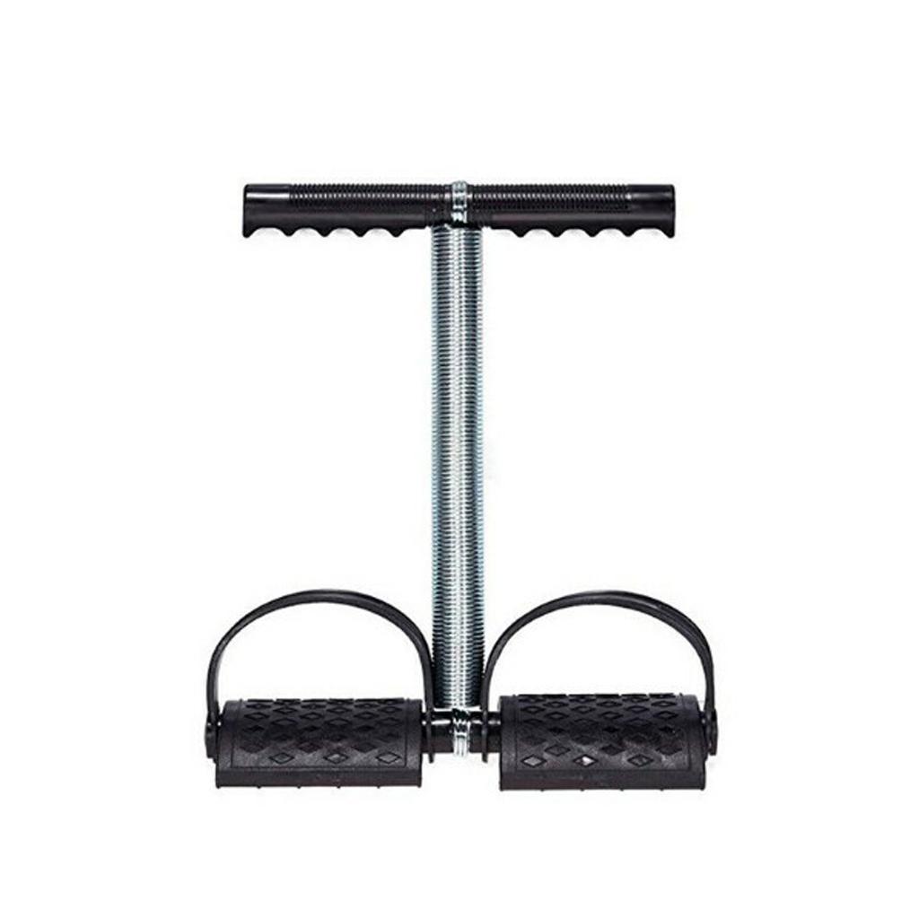 Pedal Resistance Band Spring Tension Pull Rope Gym Single Spring Black ...