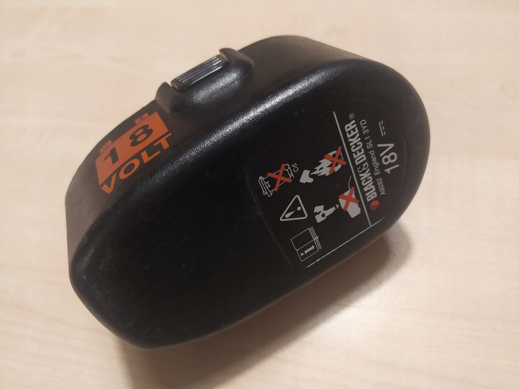 AKUMULATOR BLACK&DECKER B&D 18V SL1 A9282 - 11415616872 - oficjalne ...