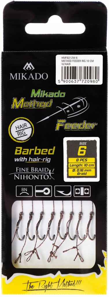 HACZYK MIKADO METHOD FEDER PLECIONKA Z WŁOSEM NR12 - 9701720220 - oficjalne archiwum Allegro