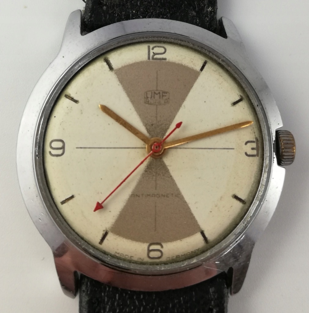 Stary zegarek mechaniczny kolekcjonerski UMF Ruhla - 11608265087 ...