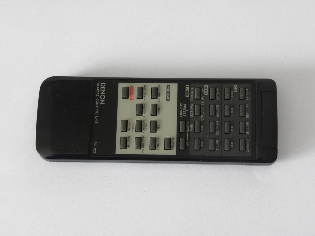 PILOT DENON RC-122 do przedwzmacniacza PRA-1500 - 7233176734 ...