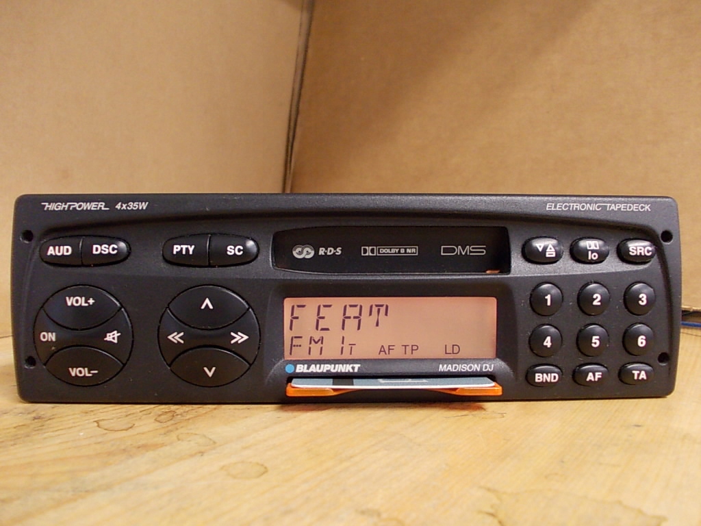 RADIO BLAUPUNKT MADISON DJ MERCEDES 124 201 140 - 11690100153 ...