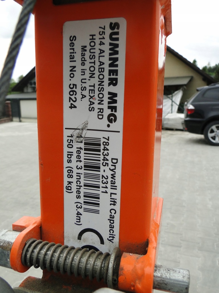 Podnośnik montażowy do płyt gk SUMNER MFG USA - 12235547753 - oficjalne ...