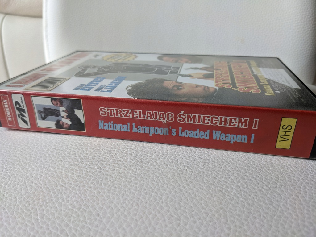 Strzelając śmiechem I film VHS kaseta wideo - 12567271904 - oficjalne archiwum Allegro