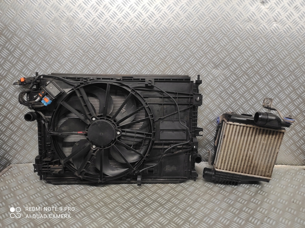 CHŁODNICE CHŁODNICA WENTYLATOR CITROEN C5 AIRCROSS OPEL GRANLAND X 1.5 ...