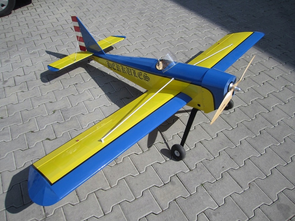 DUŻY SAMOLOT RC - 8399603643 - oficjalne archiwum Allegro