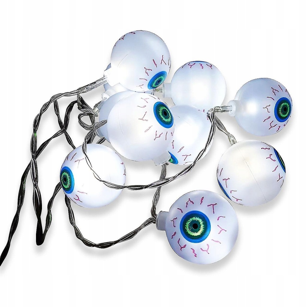 Trixes Led Flashing Eyeball String Lights - 10 Eye - 12639624648 ...