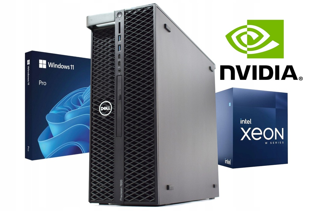 DELL PRECISION T7820 2x XEON PLATINUM 8168|192GGB|1TB SSD| nVidia GP100 ...