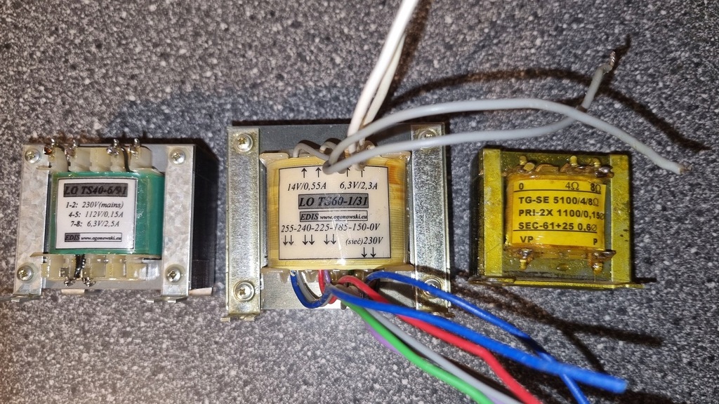 Transformatory do wzmacniaczy lampowych. - 12621250563 - oficjalne archiwum Allegro