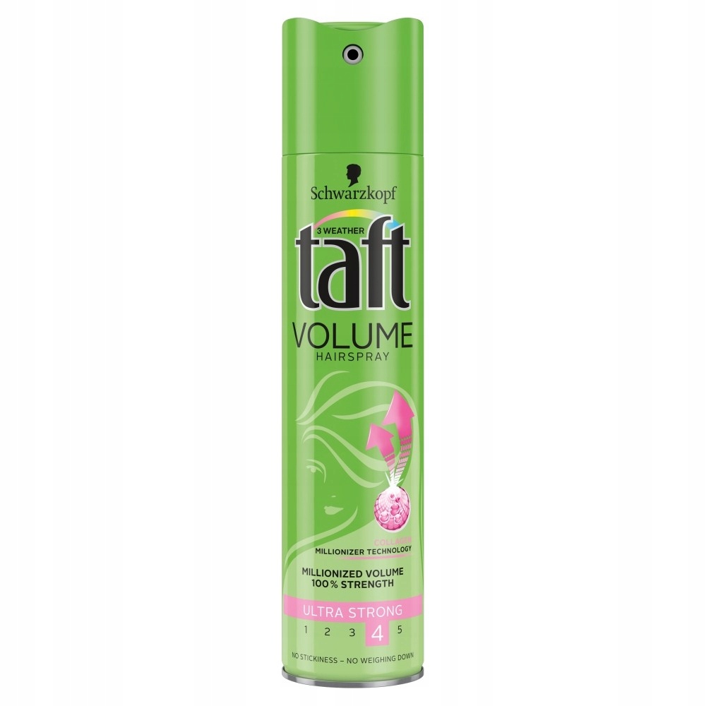 Taft lakier do włosów Volume ultra mocny 250ml - 10869123709 ...