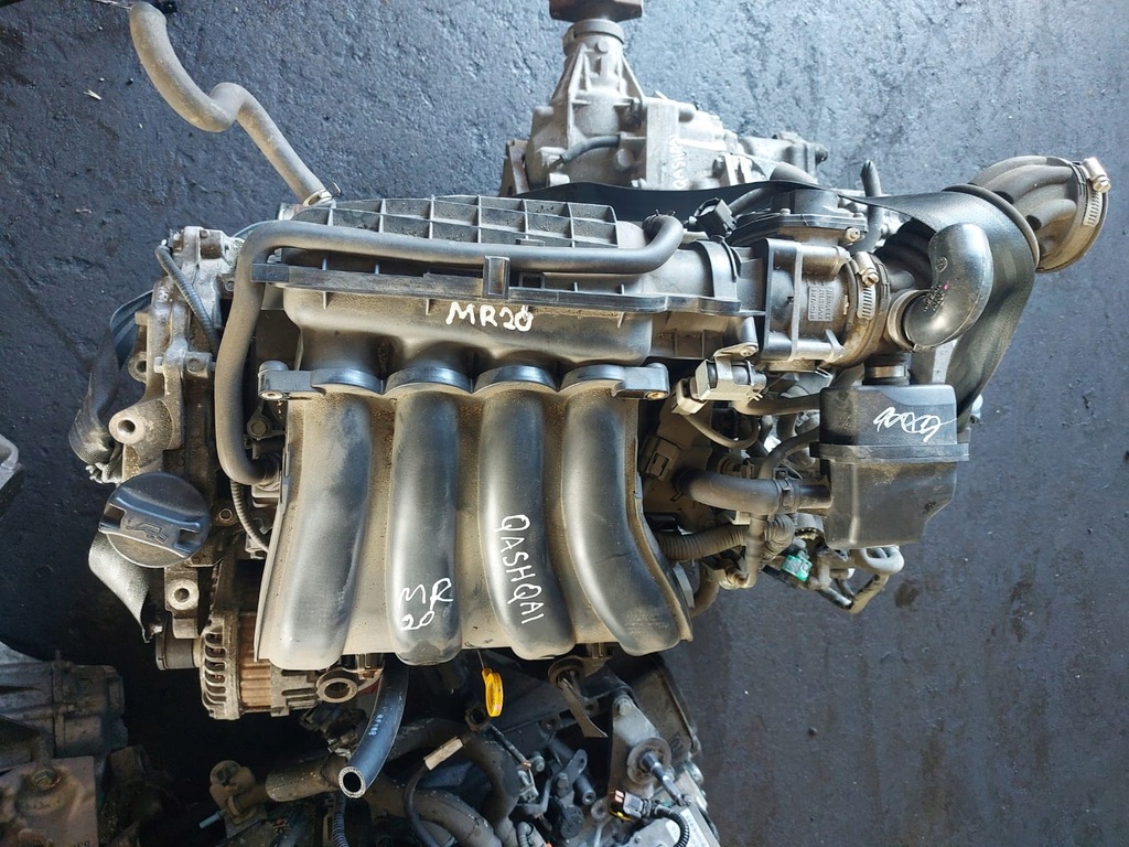 SILNIK MR20 Nissan Qashqai J10 2.0B 2.0 16V MR20DE - 12593927243 ...