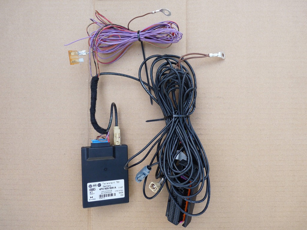 AUDI A8 D3 MODUŁ STEROWNIK WEBASTO 4F0909509A T91 - 12984596565 - oficjalne archiwum Allegro