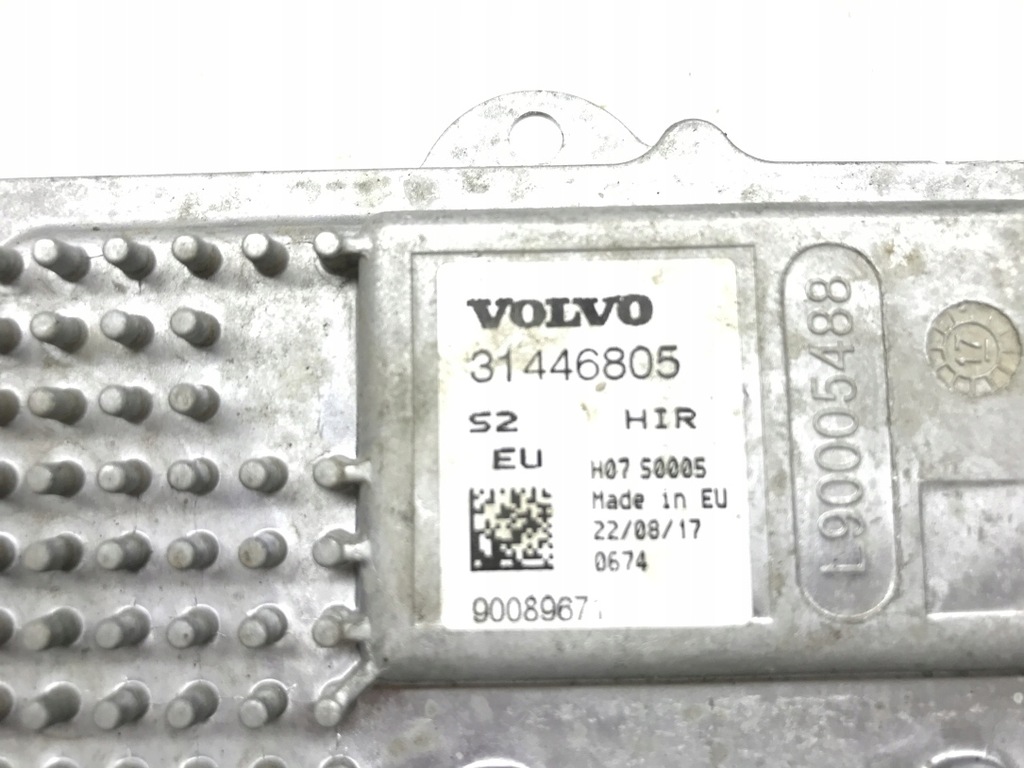 VOLVO XC90 V90 S90 MODUŁ PRZETWORNICA LED 31446805 - 11751962082 ...