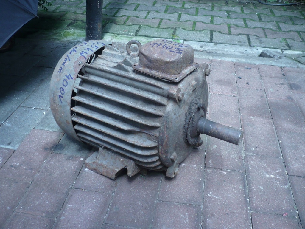 Silnik elektryczny 3 fazowy 5,5kW 1440 obr/min - 9495157868 - oficjalne archiwum Allegro