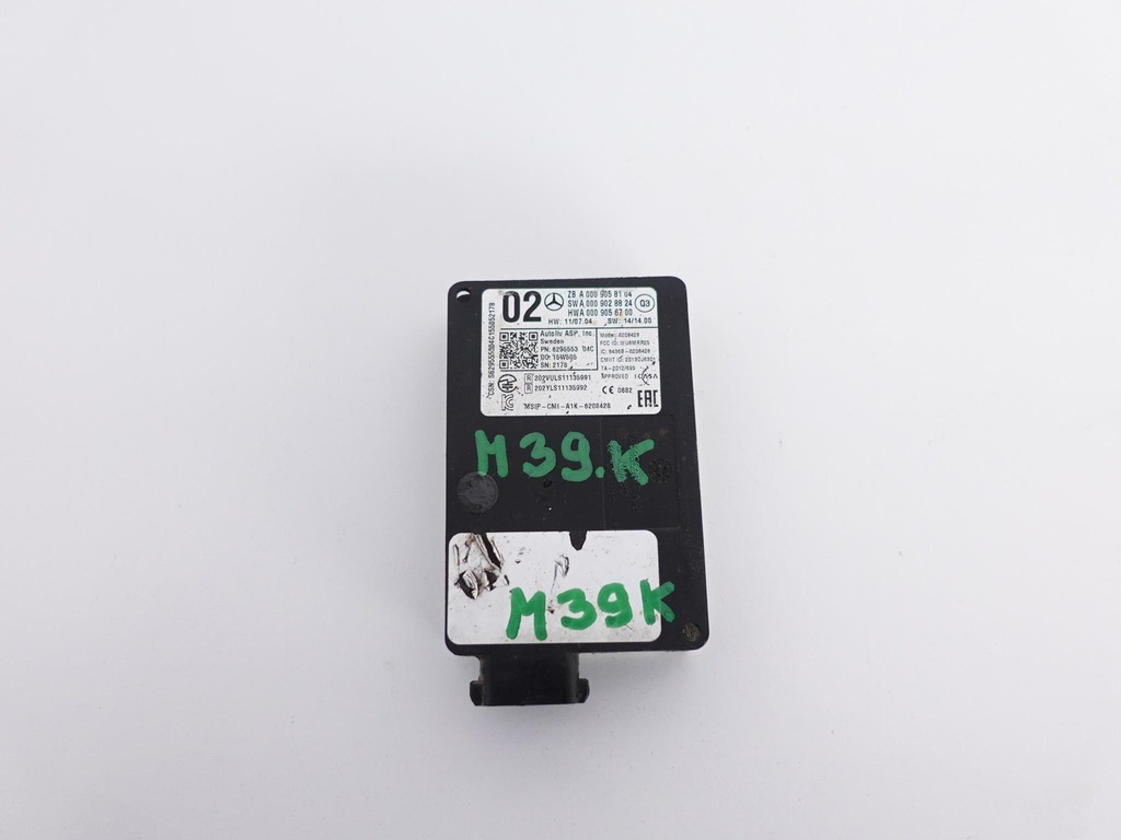 MERCEDES CLA W166 CLS 205 CZUJNIK RADAR SENSOR - 13008615124 ...