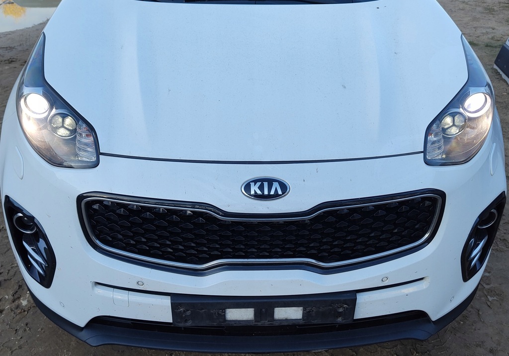 KIA SPORTAGE IV KOMPLETNY PRZÓD MASKA PAS HW - 13021460536 - oficjalne ...