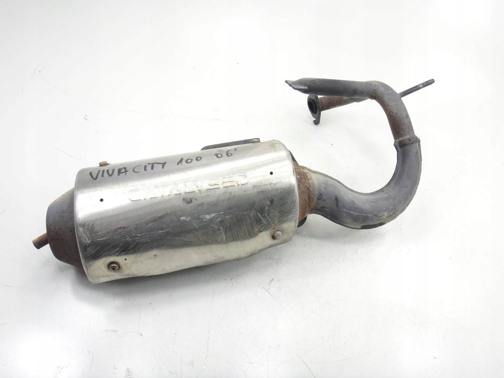 PEUGEOT VIVACITY II 50 TŁUMIK WYDECH KOMPLET - 12602563756 - oficjalne archiwum Allegro