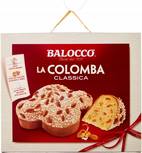 Balocco Colomba Classica włoska babka wielkanocna 750 g - 15322623648 ...