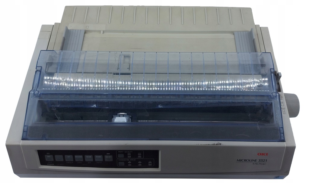 Drukarka igłowa Oki Microline 3321 A4 A3 USB LPT + głowica i taśma ...