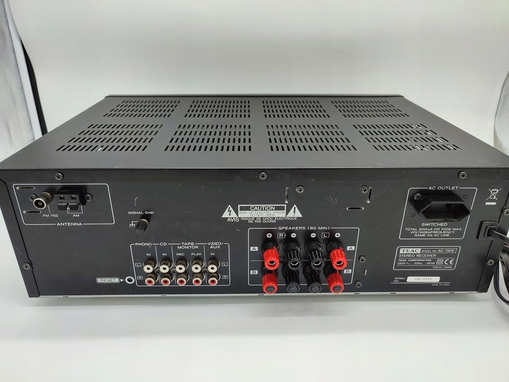 Amplituner Teac AG-790 - 12320864168 - oficjalne archiwum Allegro