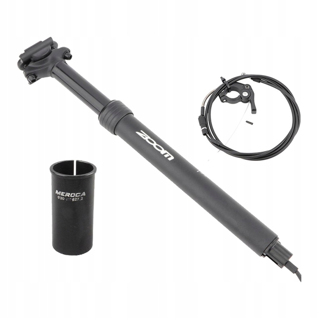 Dropper Post, Hydraulic Seatpost with Remote Lever 27.2+ 30.0mm Adapter ...