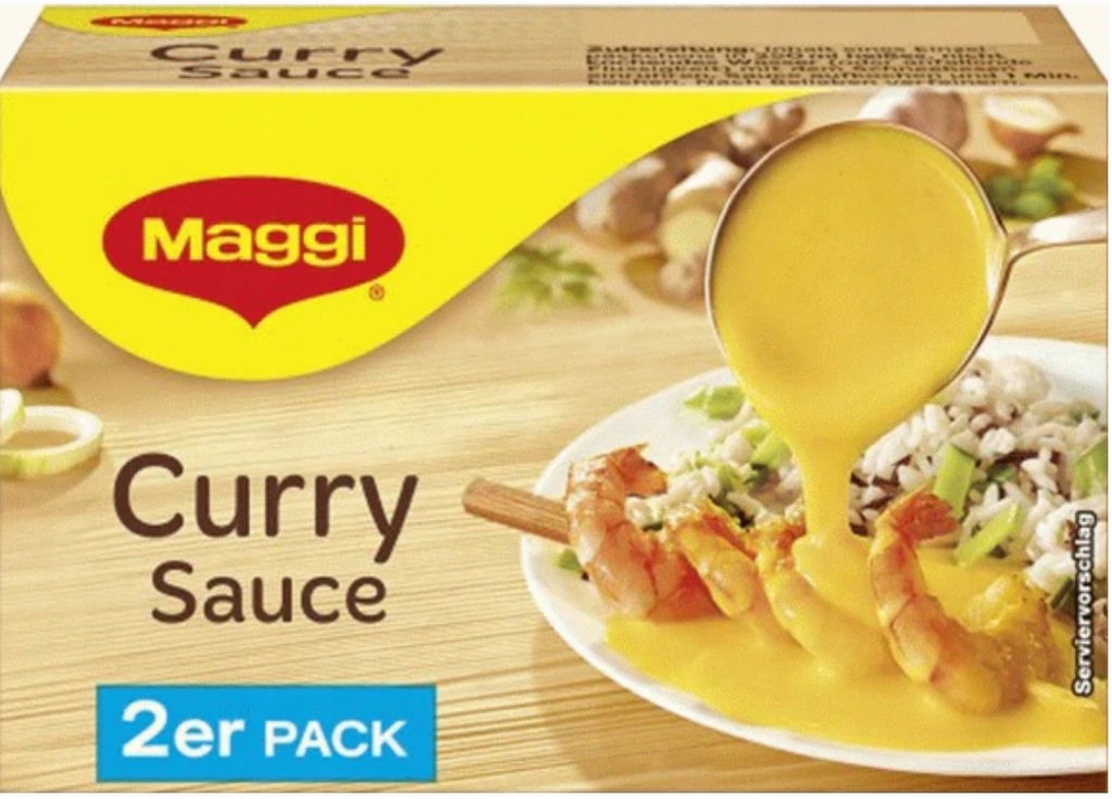 MAGGI SOS CURRY 2x250 ml w Proszku z NIEMIEC - 13139827219 - oficjalne ...