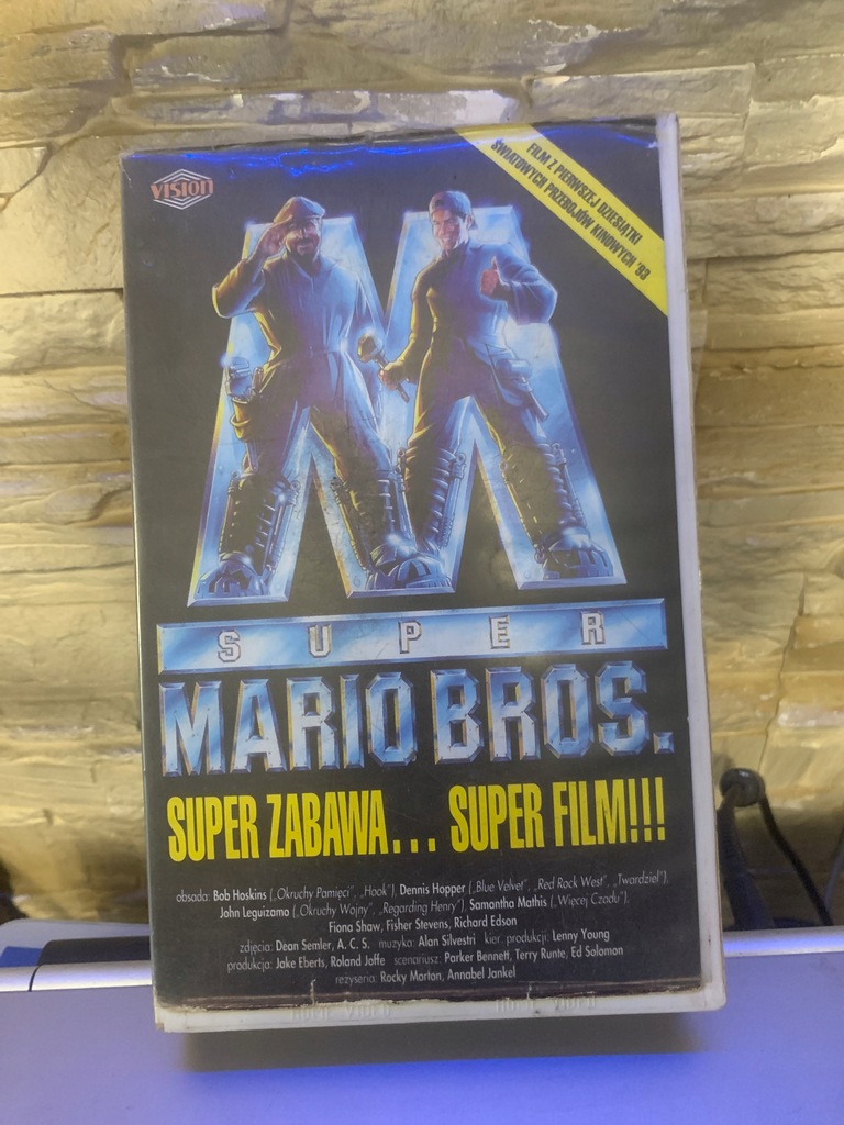 Super Mario Bros VHS - 11841115529 - oficjalne archiwum Allegro