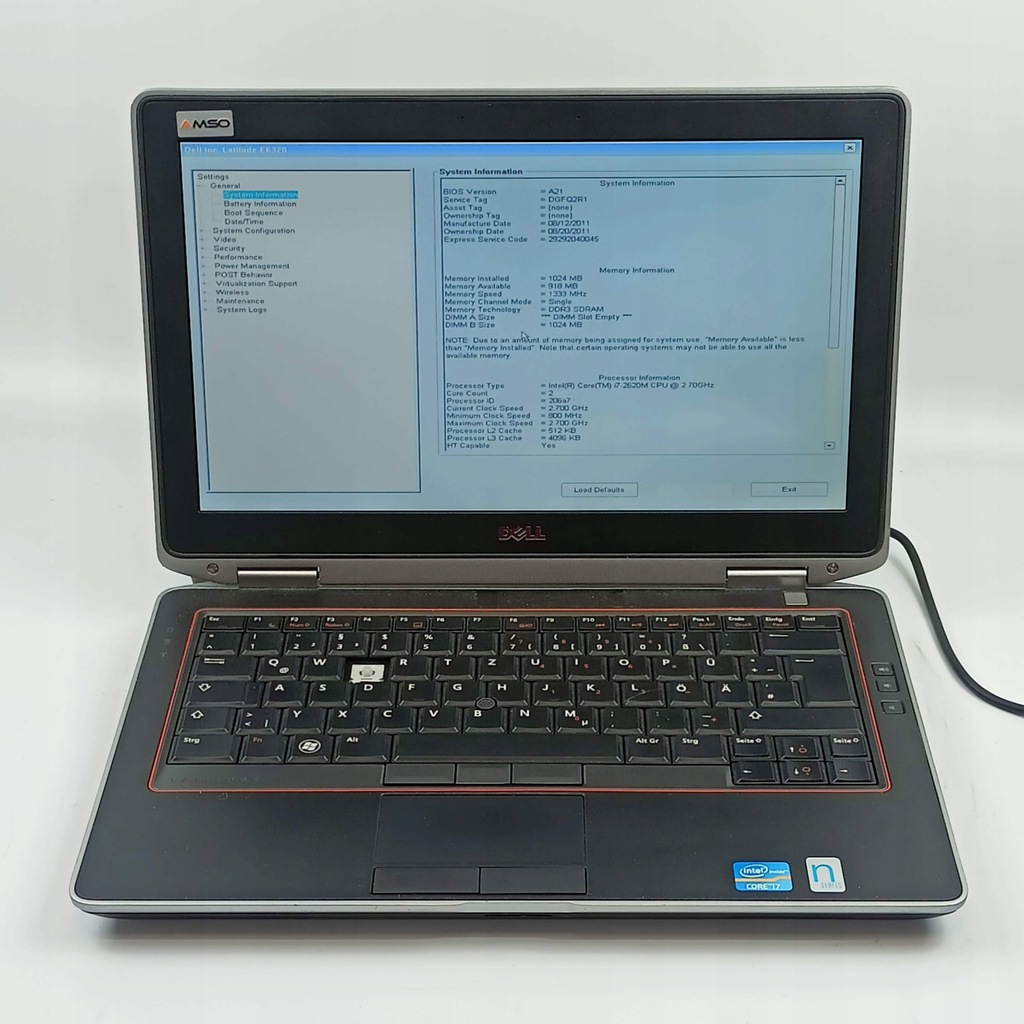 Dell E6320 Core i7-2gen (154) - 16856526648 - oficjalne archiwum Allegro